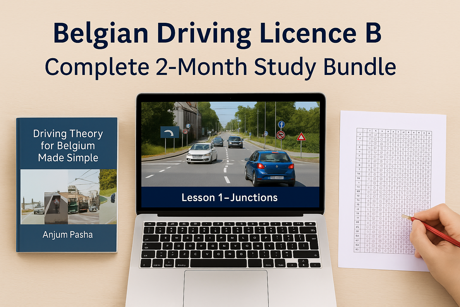 Belgian Driving Licence B – Learn in English